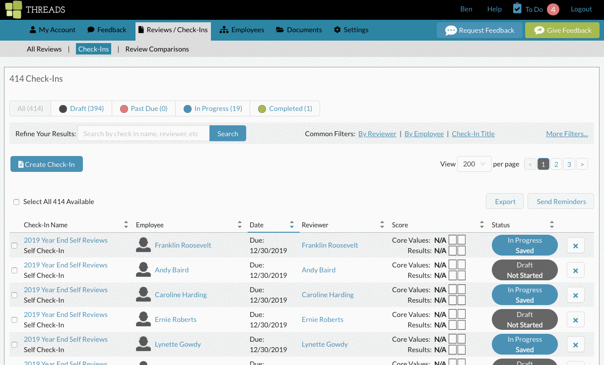 How to Send Self Check-In Reminders – Threads