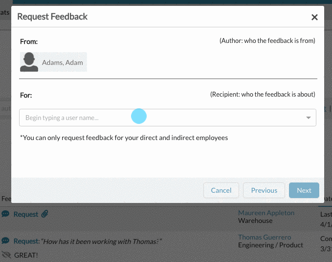 How to Create a Feedback Request – Threads