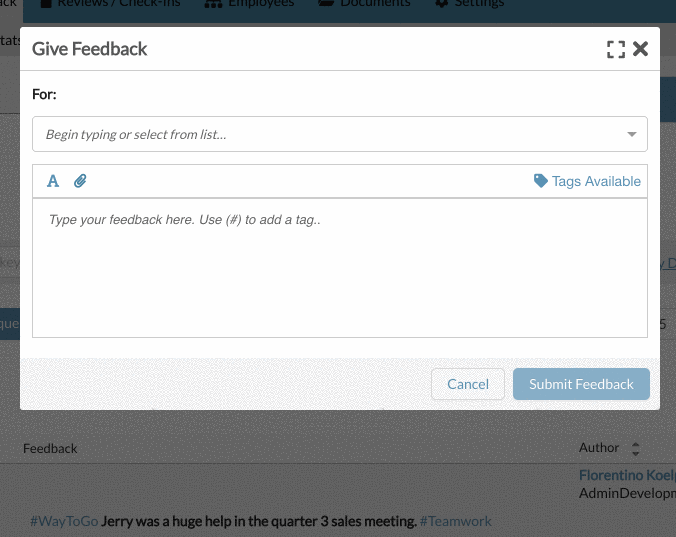 Shout Out: Making Feedback Visible to Recipients – Threads
