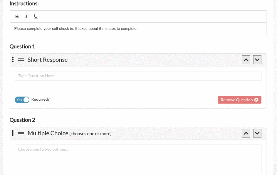 How to Customize a Self Check-In – Threads