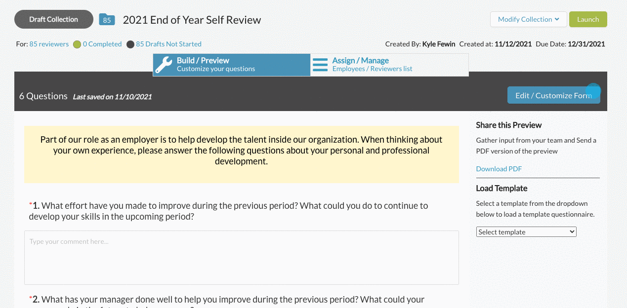 Self Check-in Templates – Threads